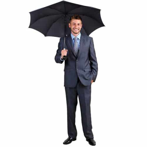Security Umbrella “City-Safe” (knobhandle) – Emergency Protection